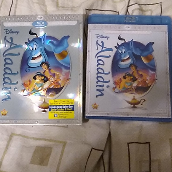 Media | Diamond Edition Blu Ray Dvd Disney Aladdin | Poshmark